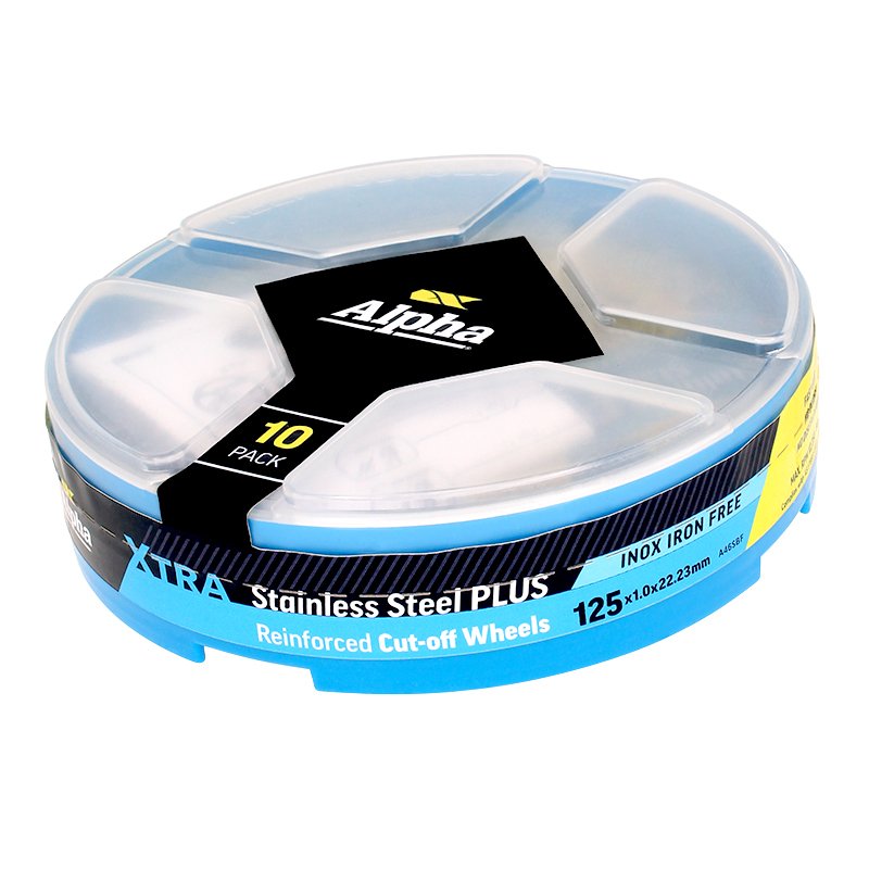 Alpha Stainless Steel Plus | 125 x 1.0mm Cutting Disc – Bulk - Alpha Tools
