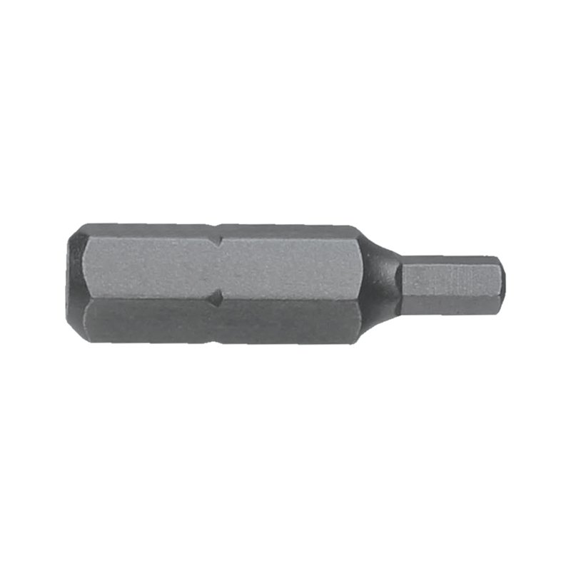 Hex 1/8in x 25mm Insert Driver Bit - Alpha Tools