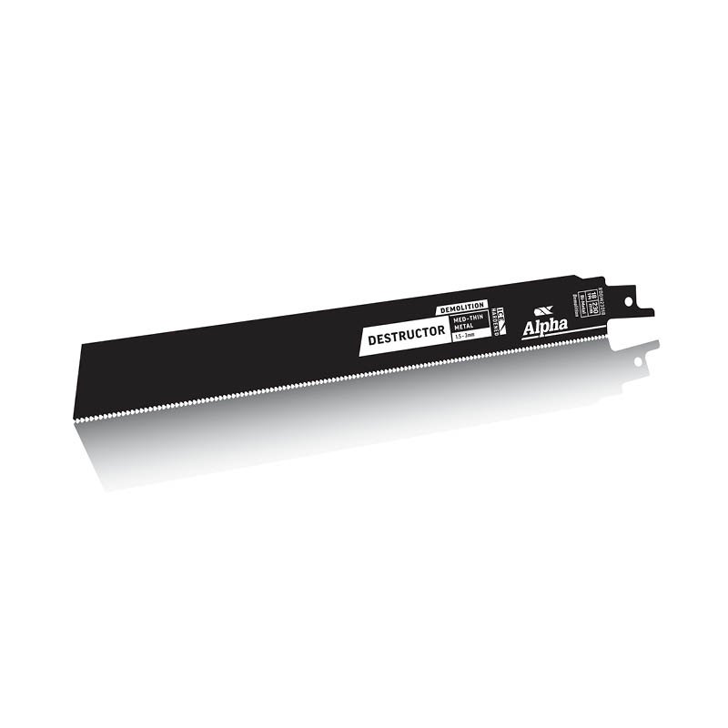 Destructor Demolition – Metal – Recip Blade, 18 TPI, 230×1.1mm – 5 Pack ...