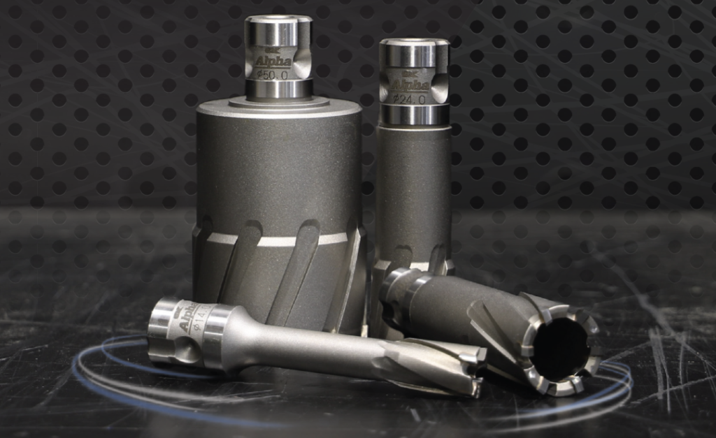 Alpha annular cutter lasts ten times longer - Alpha Tools