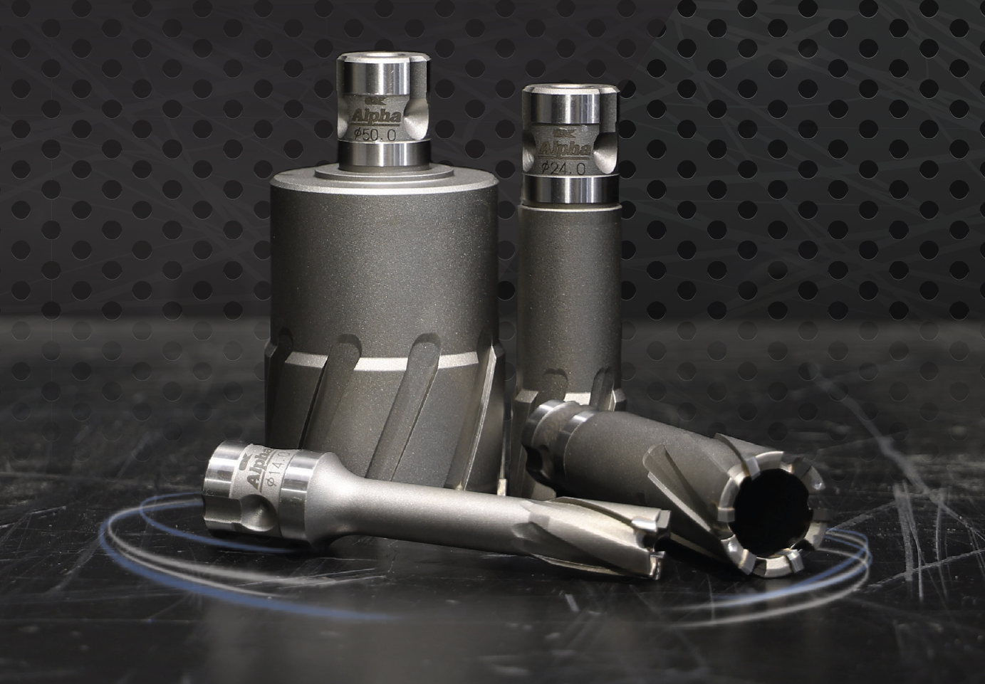 Alpha annular cutter lasts ten times longer - Alpha Tools