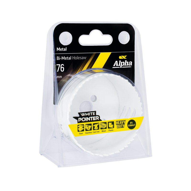 76mm Holesaw - Alpha Tools