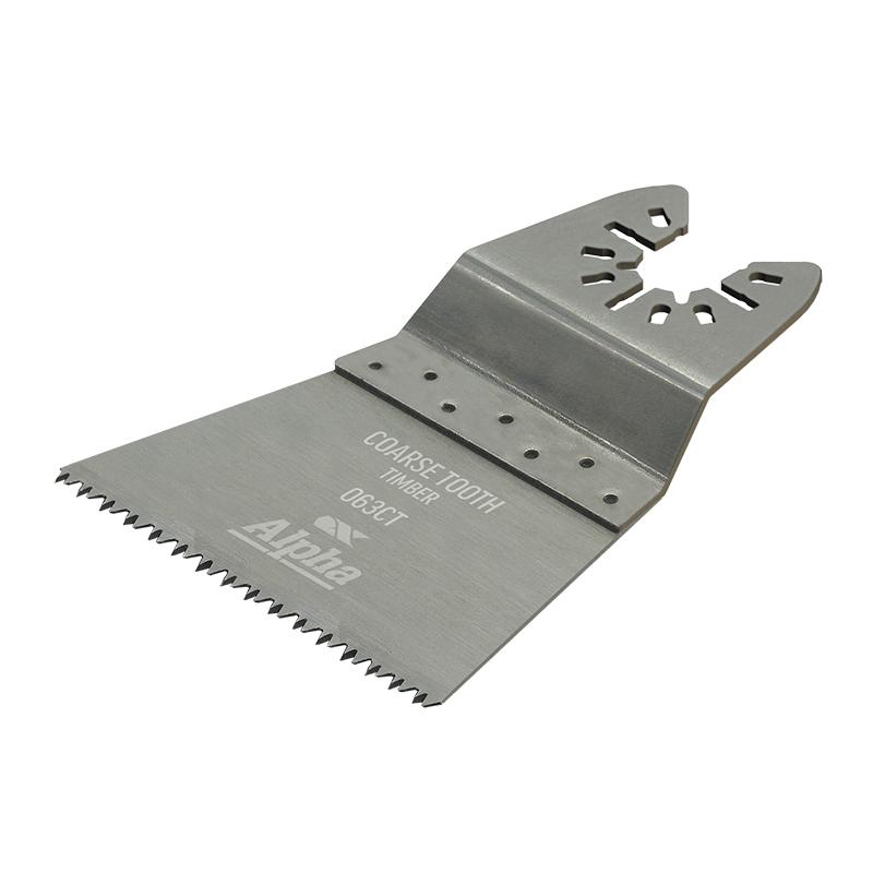 Coarse Tooth 63mm – Timber Multi-Tool Blade - Alpha Tools